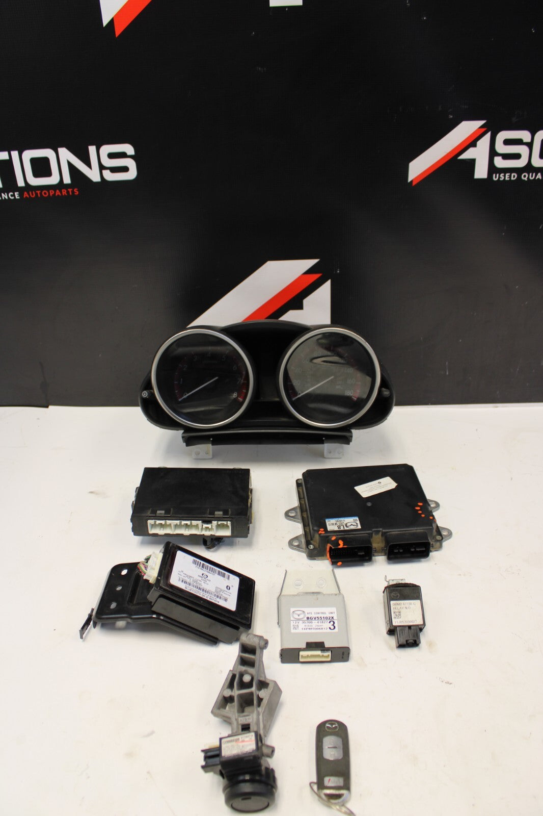 2012 Mazda3 Mazda 3 BL 2.0L Ecu Cluster Speedometer Keyless module Bcm ...